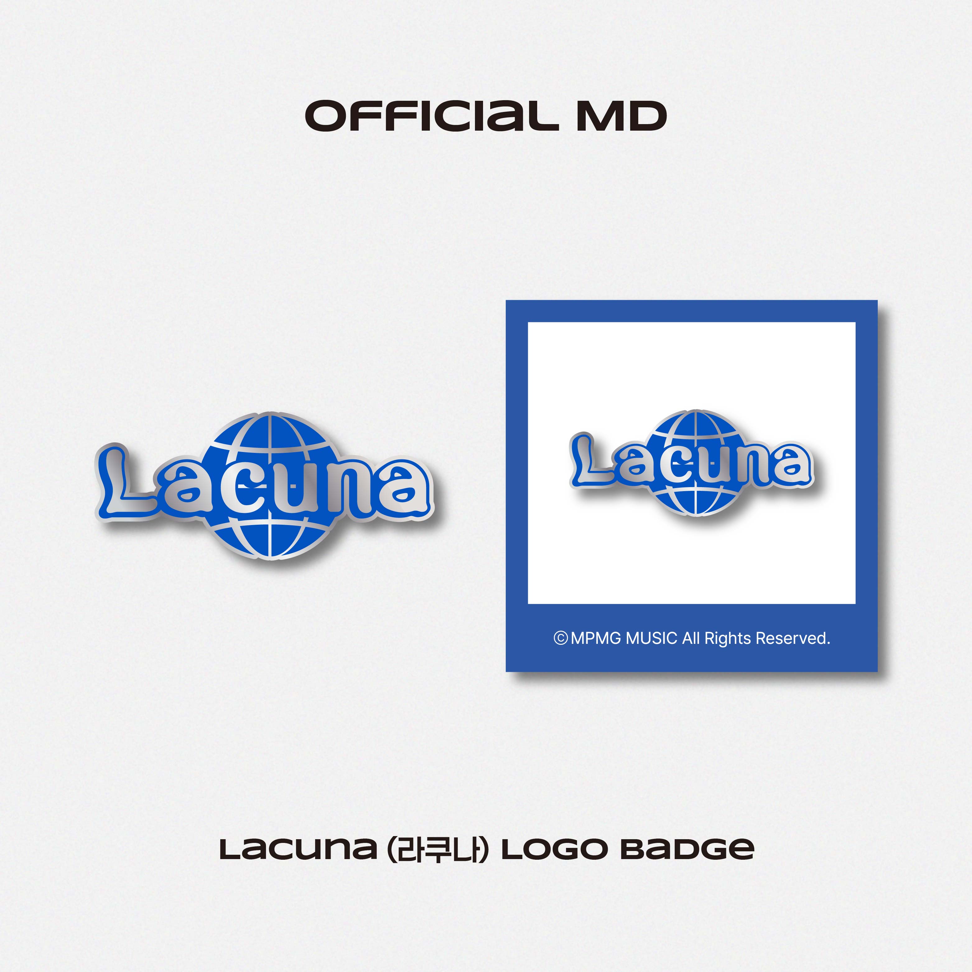 Lacuna Logo Badge – MPMG MUSIC